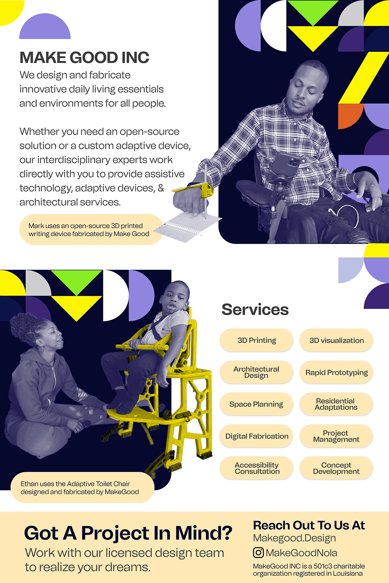 1 Page - MakeGood INC